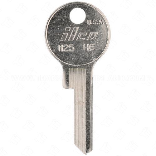 ILCO 1125 - H6 HURD Key blank | Transponder Island Inc.
